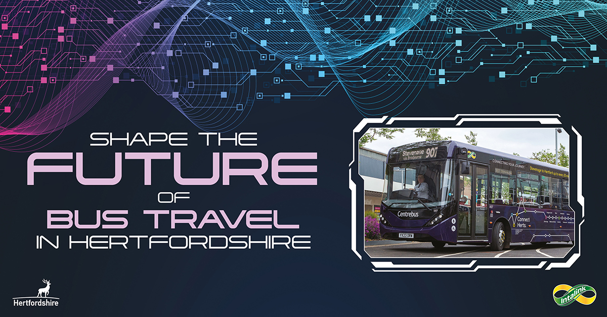 Shape the Future of Bus Travel in Hertfordshire - Intalink
